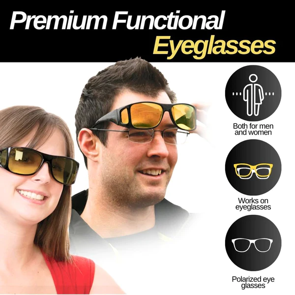 MULTI PURPOSE GLASSES CAN SEE THROUGH ANYTHING HUSEYA