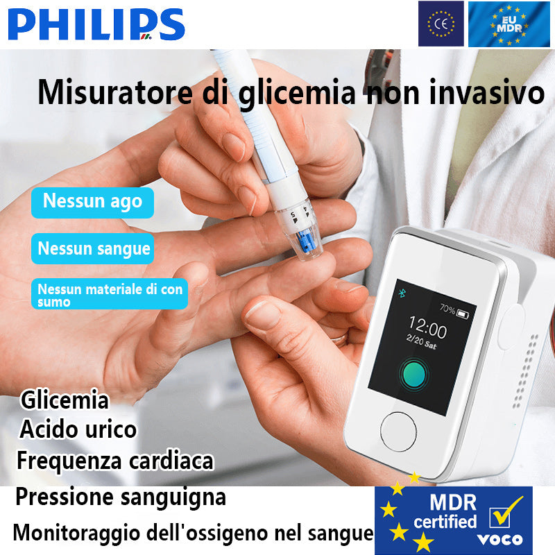 【From Netherlands】Philips non-invasive blood glucose meter – HUSEYA