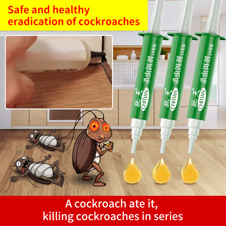 Say goodbye to the trouble of cockroaches, only need one, and there wi ...