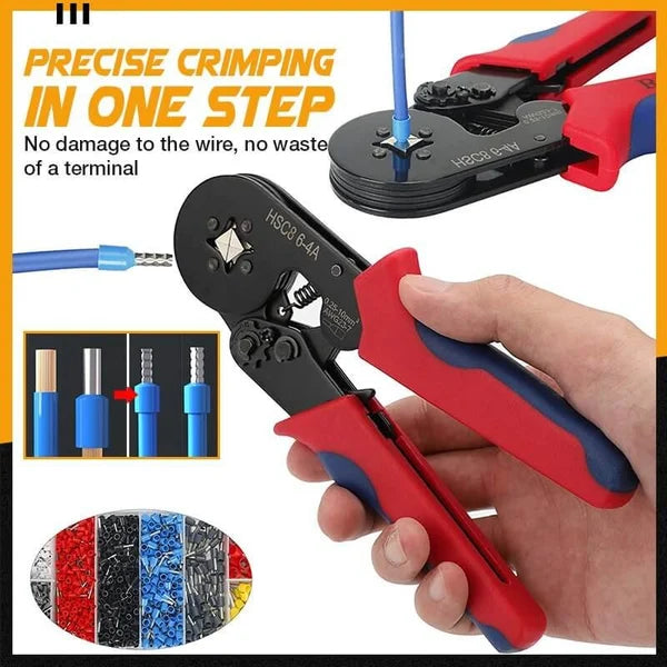 Ratchet Tubular Terminal Wire Crimpers Set – HUSEYA