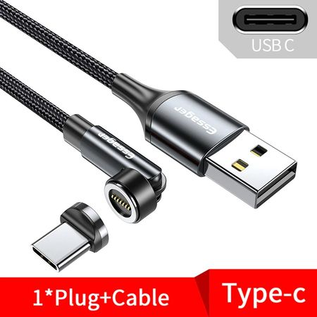 USB TYPE C 540 DEGREE ROTATING CHARGING CABLE 3 IN 1 – HUSEYA