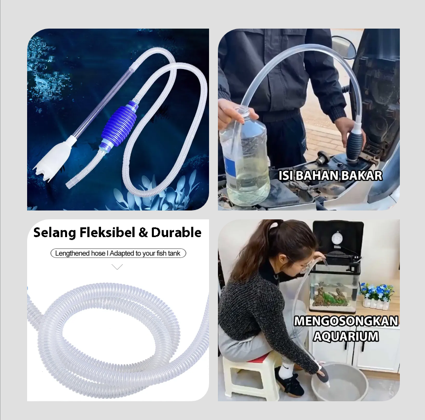 Liquid transfer tube. It can transfer any liquid such as gasoline, oil ...