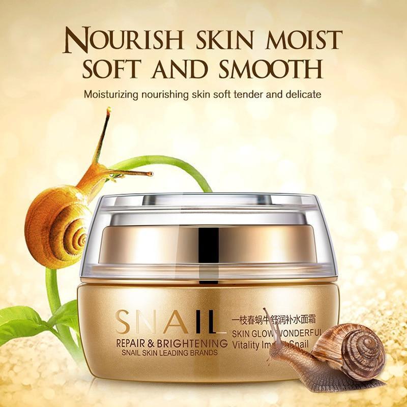 Snail Skin Face Whitening Cream – HUSEYA